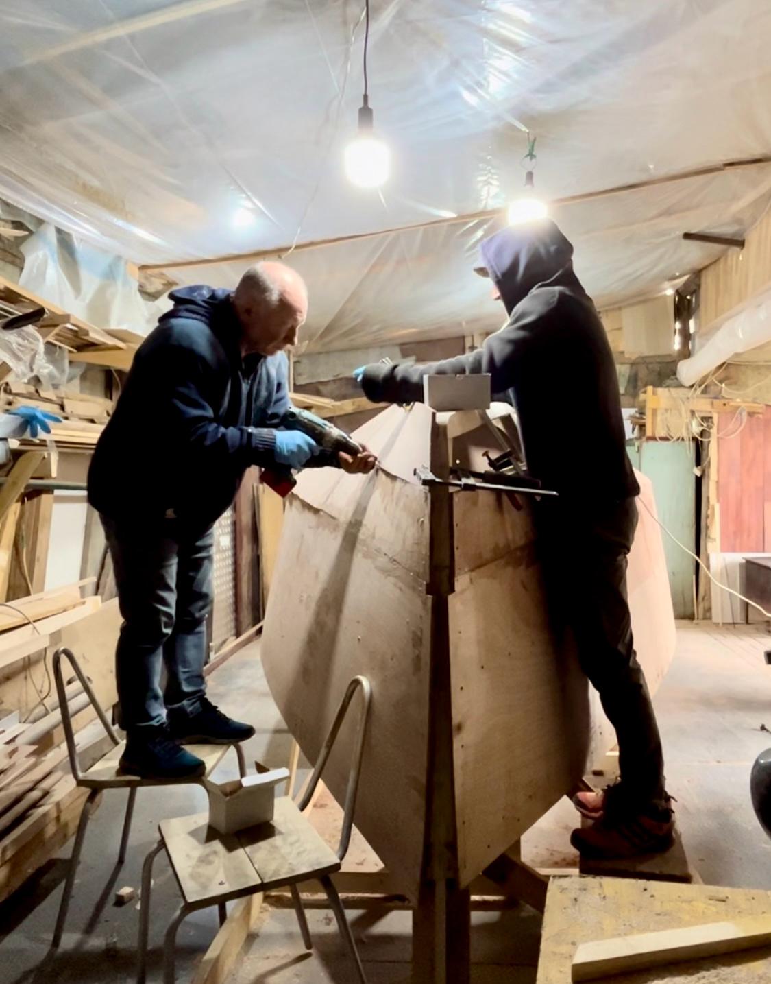 Planking the hull – Setka Atlantic Challenge 2025