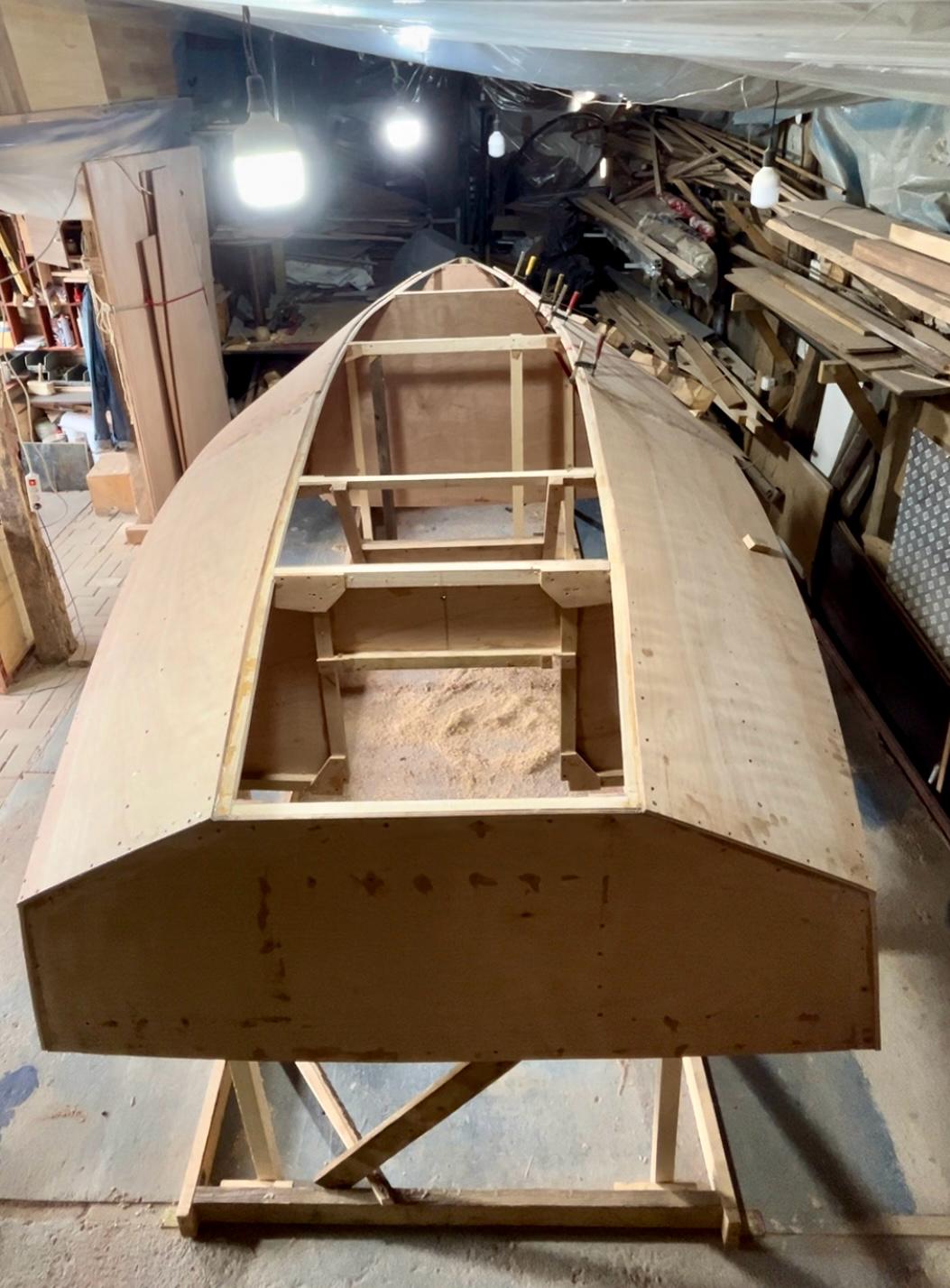Planking the hull – Setka Atlantic Challenge 2025