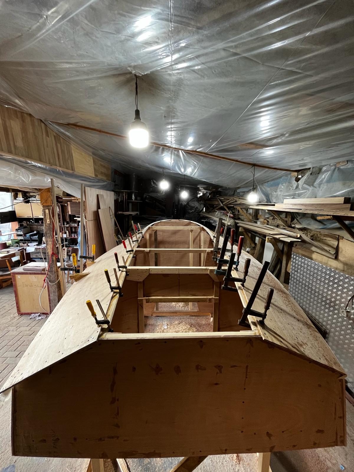 Planking the hull – Setka Atlantic Challenge 2025